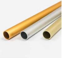 China 6063 T5 Anodized Pipe Rod Round Aluminum Tube For Decorations for sale