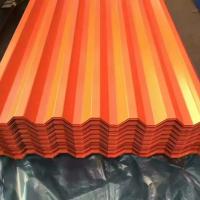 China Galvanized Aluminium Corrugated Steel Metal PPGI Roofing Sheet Iron for sale
