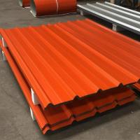 China Galvanized Aluminium Corrugated Steel Metal PPGI Roofing Sheet Iron for sale
