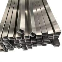 China Custom 25 * 25 2x2 1x1 Square Stainless Steel Hollow Flat Metal CNC Tube Tubing Machining Services for sale
