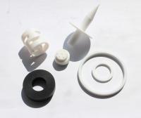 China Pure Fiberglass Filled PTFE Molding Rod Modified Polytetrafluoroethylene Custom Size for sale
