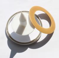 China Pure Fiberglass Filled PTFE Molding Rod Modified Polytetrafluoroethylene Custom Size for sale