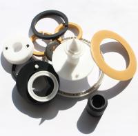 China High Temperature Resistant PTFE CNC Machined Round Rod with Hole Custom Size for sale