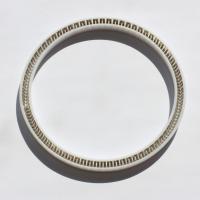 China High Temperature Resistant PTFE CNC Machined Round Rod with Hole Custom Size for sale
