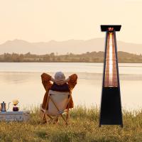 China Outdoor Gas Patio Heater Stainless Steel 1200-2300mm Height CE ETL Certified LPG Natural Gas for sale