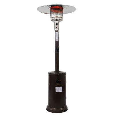 China Outdoor Gas Patio Heater Stainless Steel 1200-2300mm Height CE ETL Certified Natural Gas Propane for sale