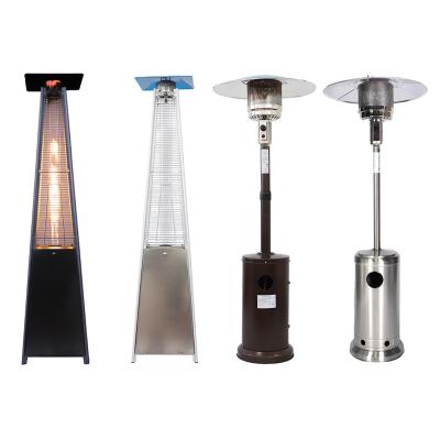 China Custom Gas Patio Heater Umbrella Type 1200-2300mm Stainless Steel Outdoor Heater CE ETL for sale