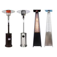 China Outdoor Gas Patio Heater 1200-2300mm Stainless Steel CE ETL Certified LPG Natural Gas for sale