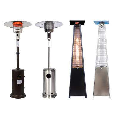 China Outdoor Gas Patio Heater 1200-2300mm Stainless Steel CE ETL Certified LPG Natural Gas for sale