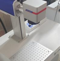 China 30w 40w 60w wuhan fiber co2 split laser marking machine/Leather plastic marking machine for sale