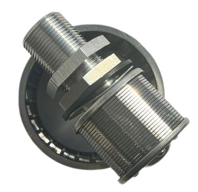 China 300 Micron Wedge Wire Food Grade Screen Tube Johnson Screen Beverage Filter Tube SUS304 for sale