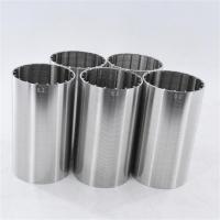 China 300 Micron Wedge Wire Food Grade Screen Tube Johnson Screen Beverage Filter Tube SUS304 for sale