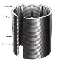 China 300 Micron Wedge Wire Food Grade Screen Tube Johnson Screen Beverage Filter Tube SUS304 for sale