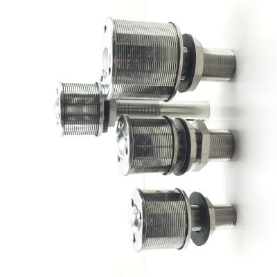 China Stainless Steel 304 Wedge Wire Centrifuge Filter Basket Johnson Screen 0.1-15mm Slot for Coal for sale