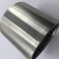 China Stainless Steel 304 Wedge Wire Centrifuge Filter Basket Johnson Screen 0.1-15mm Slot for Coal for sale