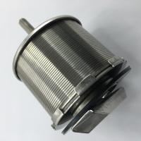 China Stainless Steel 304 Wedge Wire Centrifuge Filter Basket Johnson Screen 0.1-15mm Slot for Coal for sale