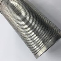 China Stainless Steel 304 Wedge Wire Centrifuge Filter Basket Johnson Screen 0.1-15mm Slot for Coal for sale