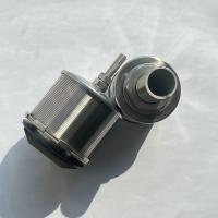 China Stainless Steel 304 Wedge Wire Centrifuge Filter Basket Johnson Screen for Coal Vibrating 0.1-15mm Slot for sale