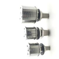 China Stainless Steel Wedge Wire Johnson Screen 0.1-15mm Slot for Wastewater Dewatering Filter Cylinders for sale