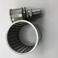 China Stainless Steel Wedge Wire Johnson Screen 0.1-15mm Slot for Wastewater Dewatering Filter Cylinders for sale