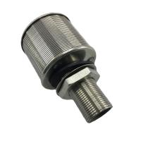 China 10 Inch 0.1mm Slot Stainless Steel 316 Johnson Well Screen Filter for Drilling for sale