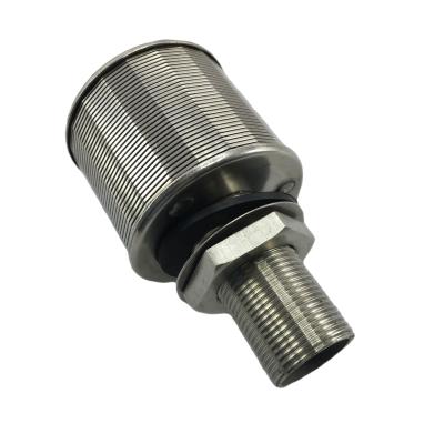 China 10 Inch 0.1mm Slot Stainless Steel 316 Johnson Well Screen Filter for Drilling for sale