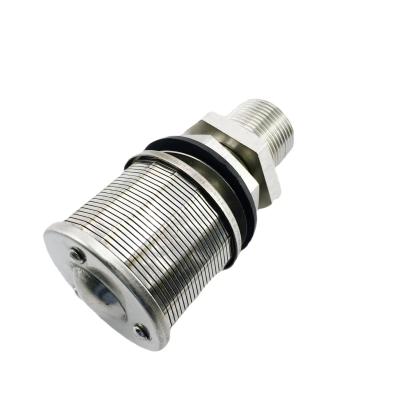 China Stainless Steel Johnson Type Screen Filter Pipe for Well Water Drilling 1 mm Slot 304/316L for sale