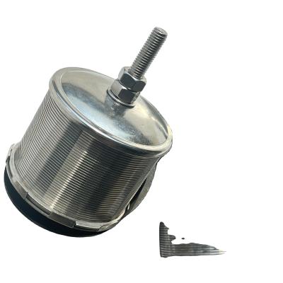 China Stainless Steel 304 Wedge Wire Johnson Screen Centrifuge Filter Basket 0.1-15mm Slot for Vibrating Coal Sand for sale
