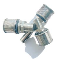 China Johnson Stainless Steel Wedge Wire Screen 0.1-15mm Slot Water Filter Pipe 304/316L for sale