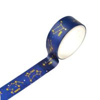China Christmas Printed Packaging Adhesive Sticker Printing Roll Label Art paper Stickers for sale