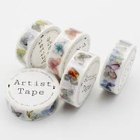 China Christmas Printed Packaging Adhesive Sticker Printing Roll Label Art paper Stickers for sale