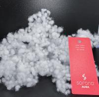 China Sorona Down Like Fiber Protein Balls Fluffier Warm Lighter Polyester Wadding 100g for sale