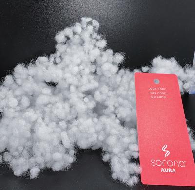 China Sorona Down Like Warm Polyester Fiber Batting Lightweight 100g Protein Balls Fluffier for sale