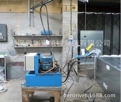 China Air valve self  piercing riveting machine/The wind pipe self piercing riveting for sale