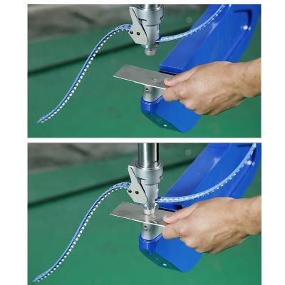 China Simple operatation self piercing riveter road sign plate making machine and rivet for sale