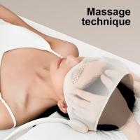 China Rechargeable Air Compression Head Massager Eye Care Hot Compress for sale