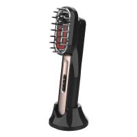 China Multifunctional Electric Massage Comb Smart EMS Vibration Red Blue Light  Face Body Skin Care Hair Growth for sale