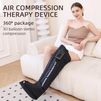 China Full Leg Air Compression Calf Massager 5 Chamber 12V DC Sports Recovery for sale