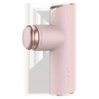 China Rechargeable Mini Handheld Massager Gun Percussion Silicon Heads FCC Approved for sale