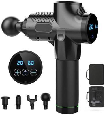 China 2500mAh 30 Speeds Handheld Percussion Massager Ultra Quiet LCD Touch Screen for sale