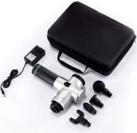 China 2500mAh 30 Speeds Handheld Percussion Massager Ultra Quiet LCD Touch Screen for sale