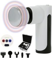 China Ergonomic USB Rechargeable 2400mAh Mini Muscle Massage Gun for sale