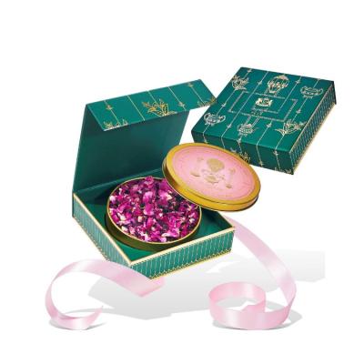 China Custom Print Tea Bags Paper Packaging Box Luxury Tea Tin Set Gift Box Packaging for sale