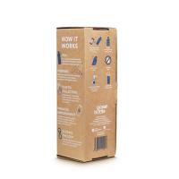 China Custom Logo Print Paper Water Bottle Packaging Shipping Boxes For Water Bottle for sale
