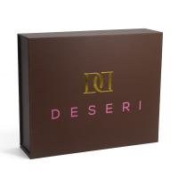 China Custom Logo Printed Cardboard Small Medium Magnet Boxes Purple Pink Magnetic Gift Box for sale