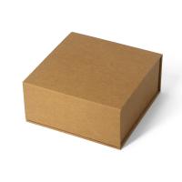 China Custom Cardboard A5 Square Creative Foldable Magnetic Kraft Gift Box With Lid for sale
