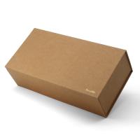 China Custom Logo Printed High End Square Magnetic Foldable Packaging Gift Box for sale