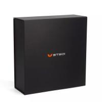 China Custom Printed Luxury Black Magnetic Gift Box Wholesale Gift Boxes With Magnetic Lid for sale