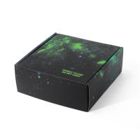 China Personalised Black Product Shipping Boxes Customize Design Your Own Box for sale
