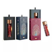 China Custom Paper Safran Pack Box Empty Blank Mini Saffron Packaging Boxes For Saffron for sale